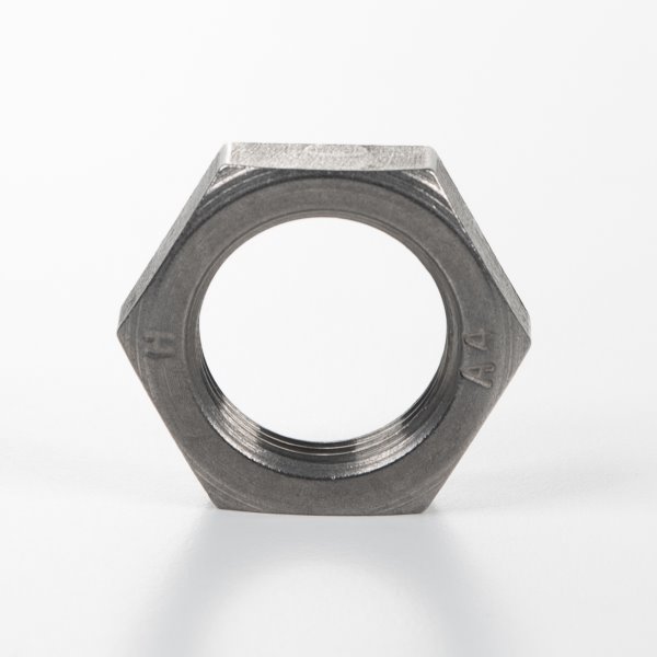 Edelstahl Gegenmutter 1/2", Edelstahl Kontermutter 1/2 Zoll V4A